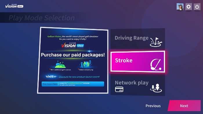 Golfzon WAVE | Golf Simulator & Launch Monitor